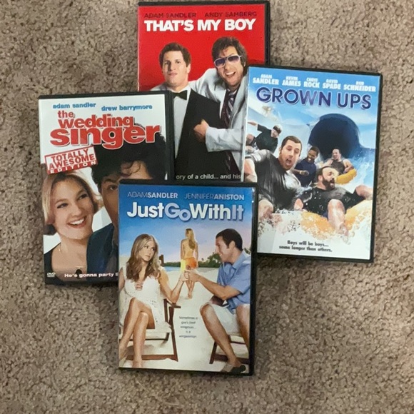 Media | Adam Sandler Comedy Dvd Collection | Poshmark
